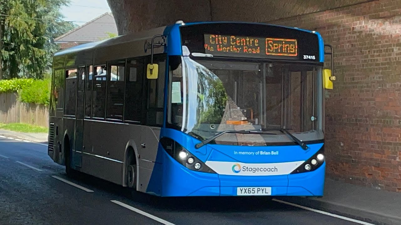 Stagecoach Winchester 37415 YX65 PYL On Route Spring - YouTube