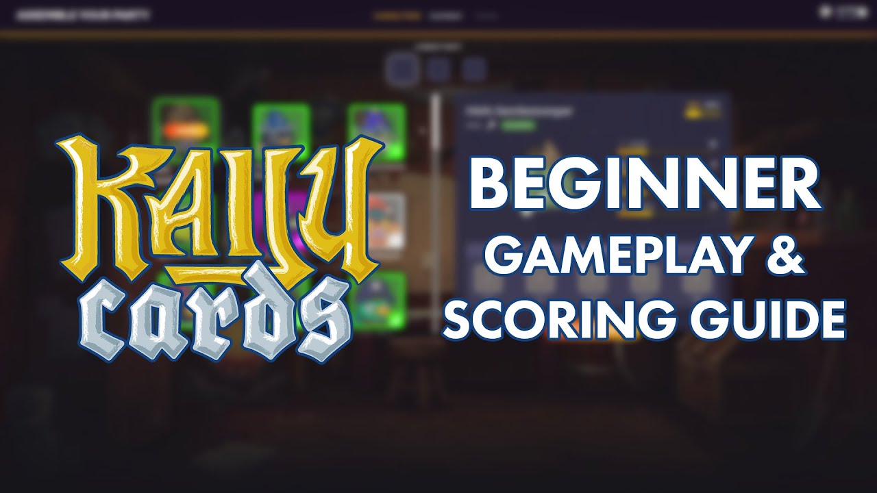 Kaiju Cards BEGINNER Gameplay and Scoring Guide | Kaiju Cards Pioneer ...