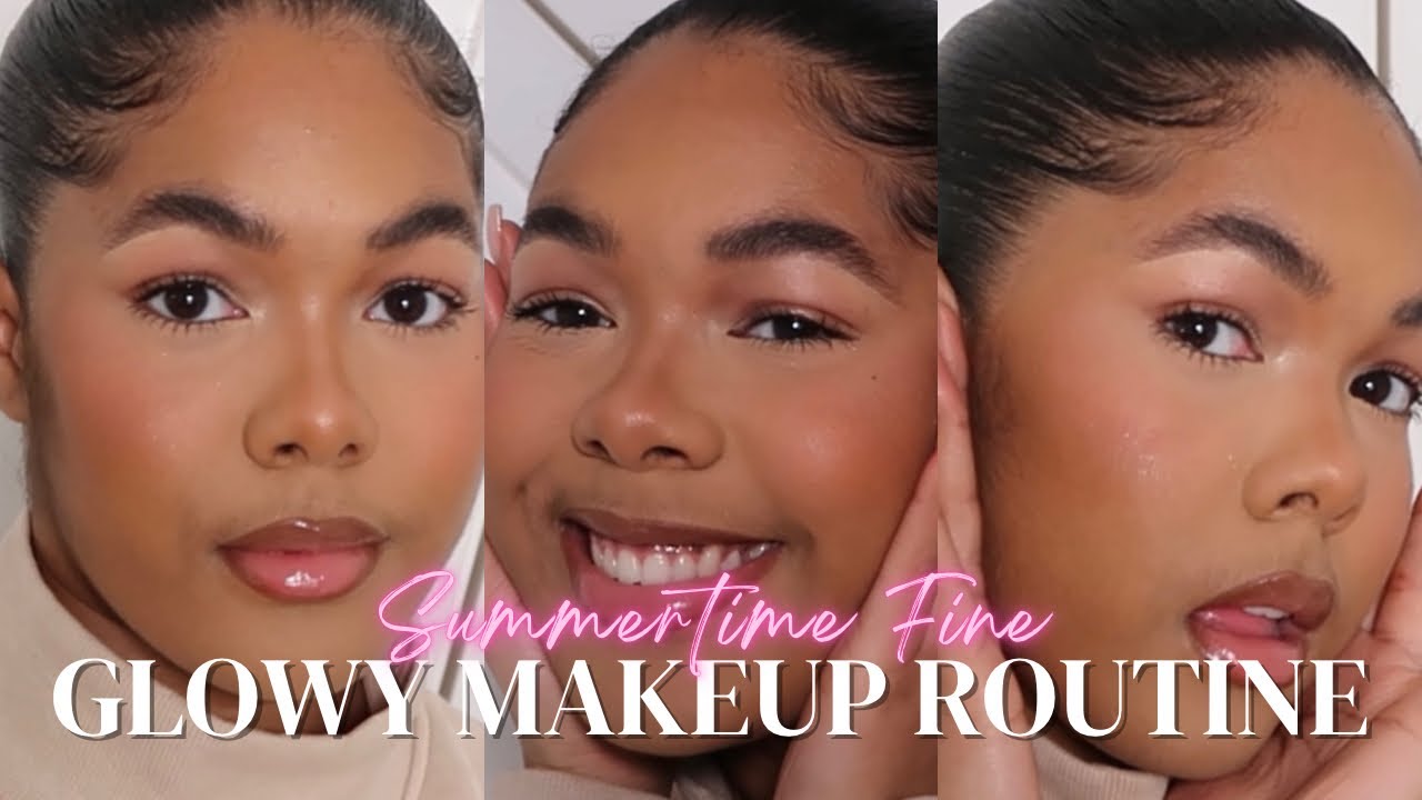 GLOWY AND WARM EVERYDAY MAKEUP ROUTINE - YouTube