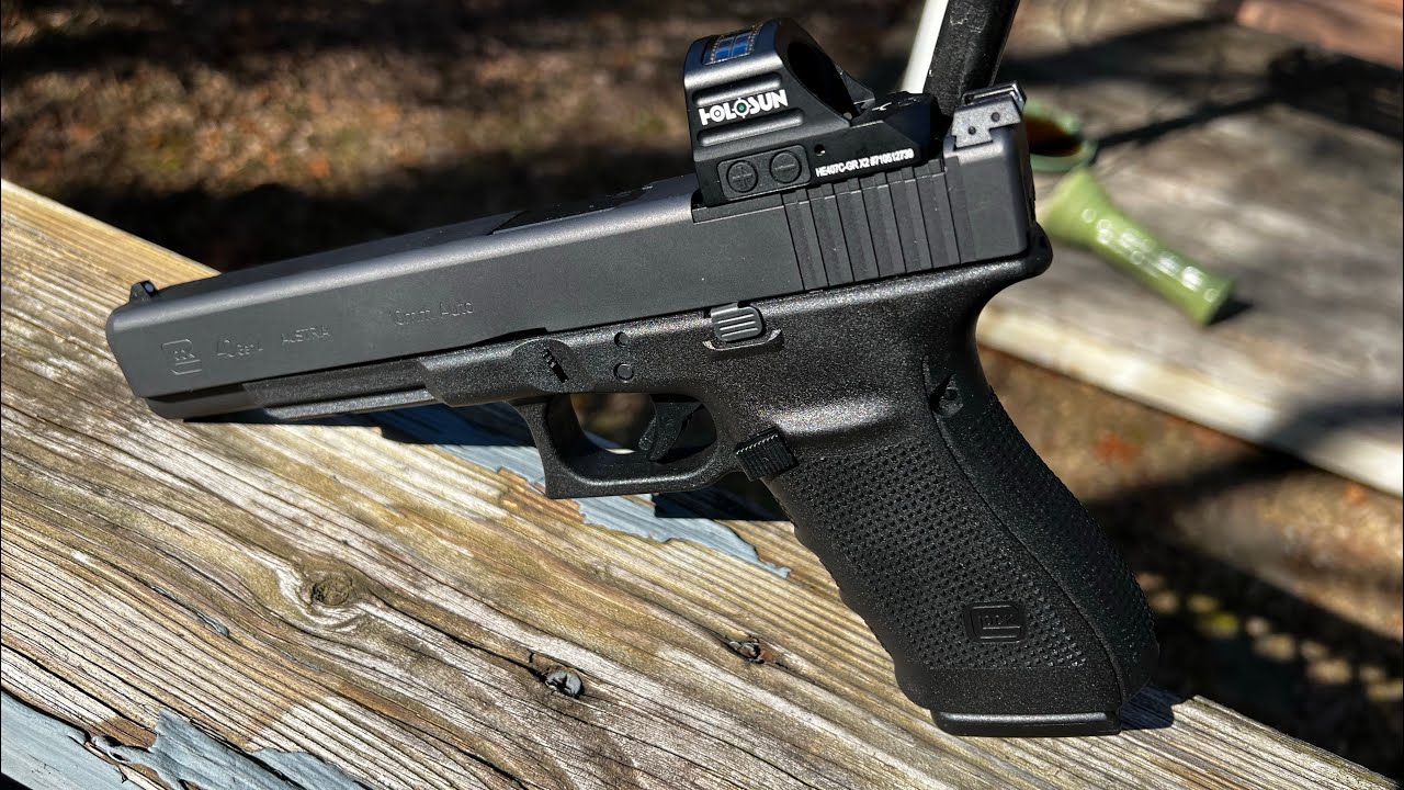 Reloading bench top review of the Glock 40 MOS 10mm - YouTube