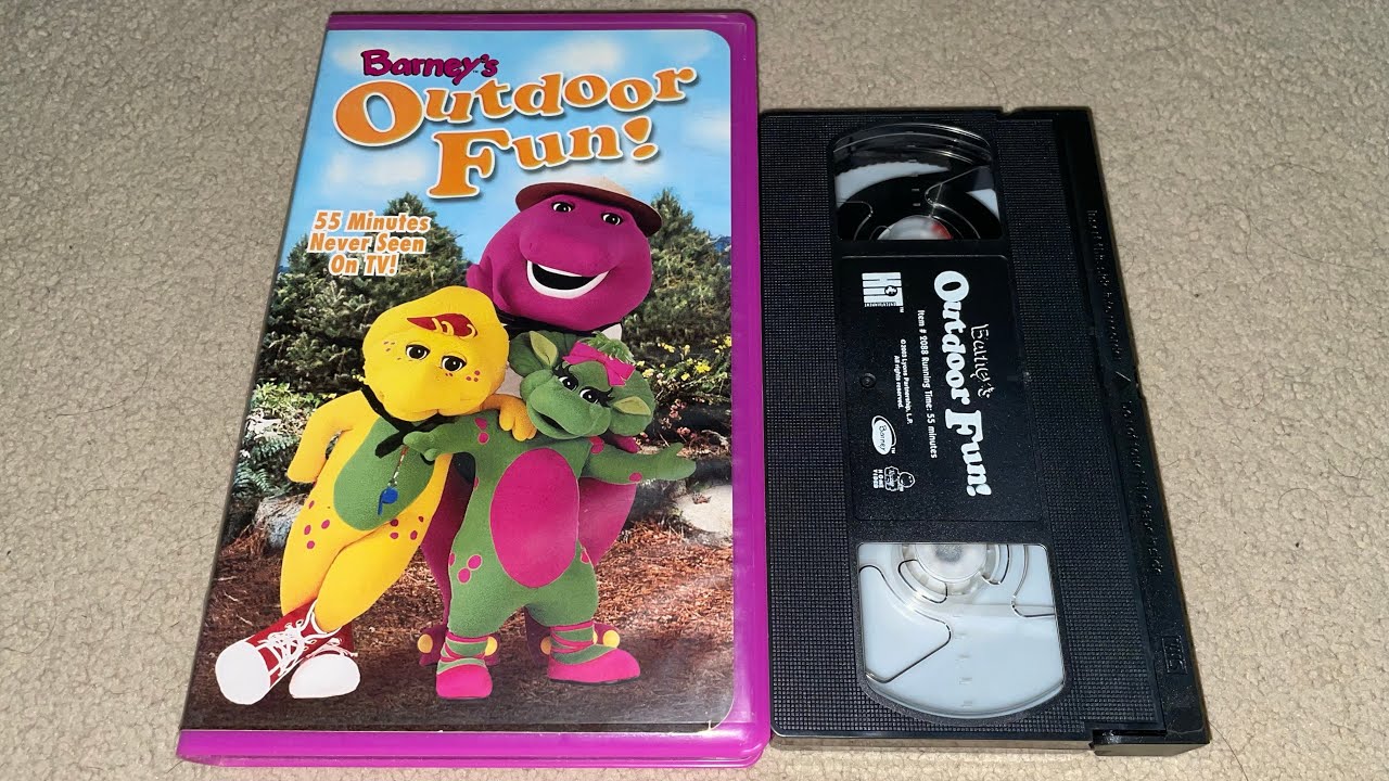Opening To Barney’s Outdoor Fun! 2003 Canadian VHS - YouTube