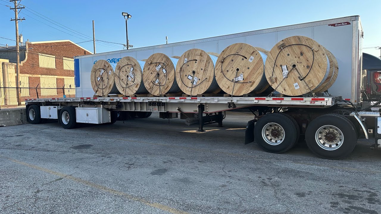 Last day of Mercer Flatbed training #mercer #flatbedtrucking - YouTube