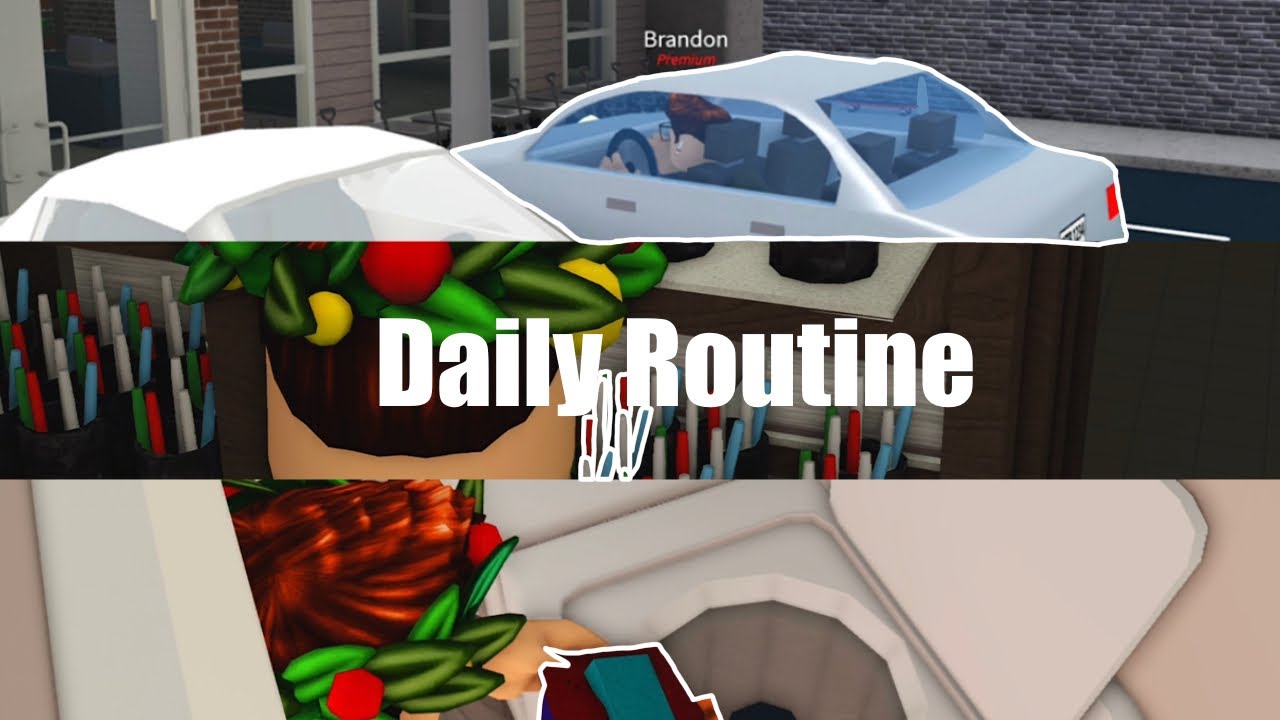 My Daily Routine!| Bloxburg Vlogs | Roblox | Episode 6 | Reupload - YouTube