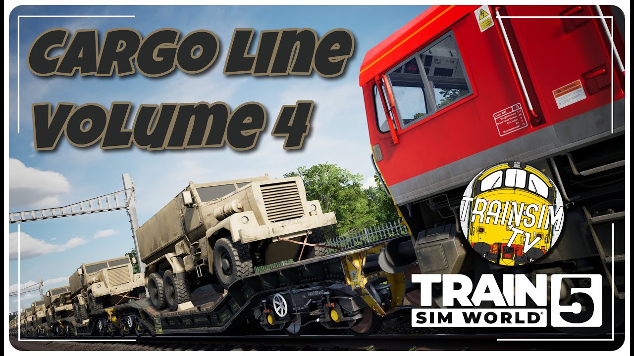 MILITARY VEHICLES | CARGO LINE VOLUME 4 | SKYHOOK GAMES | TRAIN SIM ...