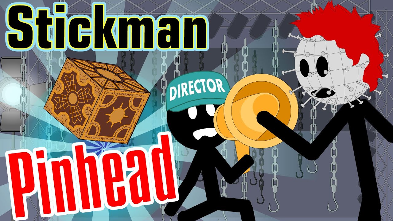 Stickman mentalist. Pinhead. Very Scary Movie - YouTube