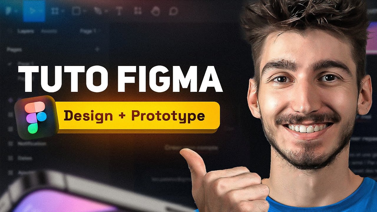 Faire un Site Web/ une Application avec Figma (Tuto UI/UX) - YouTube