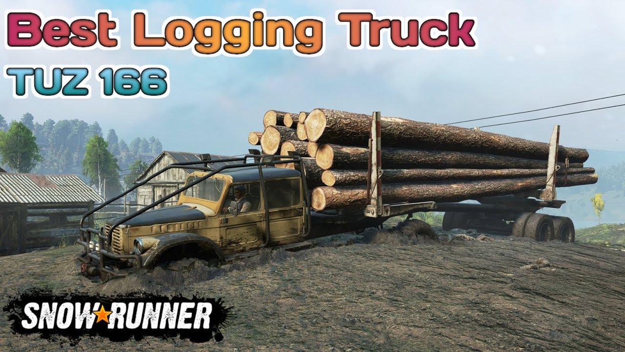 Best Logging Truck TUZ 166 In SnowRunner Season 12 @TIKUS19 - YouTube