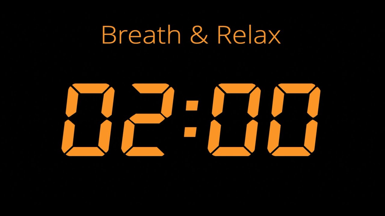 「2 Minutes Timer」 - With Relaxing Music⏱For Relaxing & Breathing🤍🧘🏻 ...