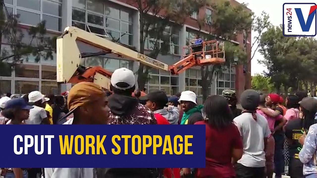 Hoist driver comes down after students demand he stops working at CPUT ...