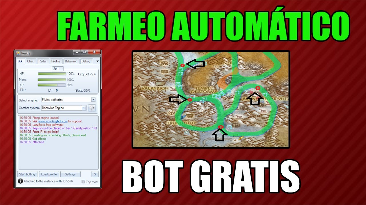 BOT de FARMEO AUTOMÁTICO para WOW Wotlk | Tutorial completo + link ...