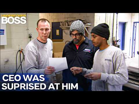 CEO Caught An Employee Cutting Corners | Undercover Boss Usa
