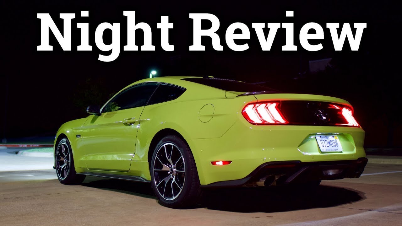2020 Mustang High Performance EcoBoost Night Review & POV Drive - YouTube