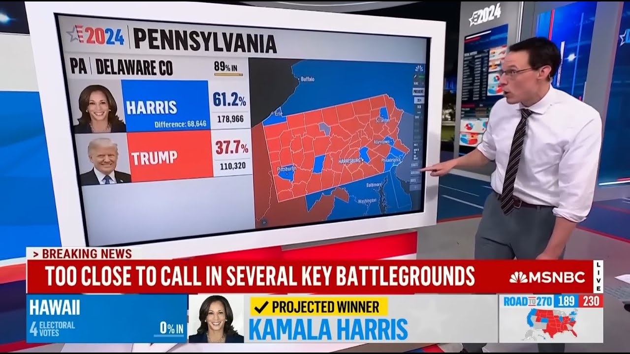 MSNBC Election Night 2024 Full Coverage (No Commercials) - YouTube