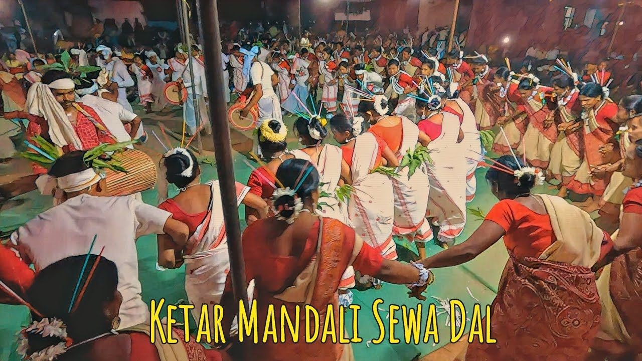 Ketar Mandali Sewa Dal | सांस्कृतिक नाच | पेरिस युवा संघ 2023 (Ketar ...