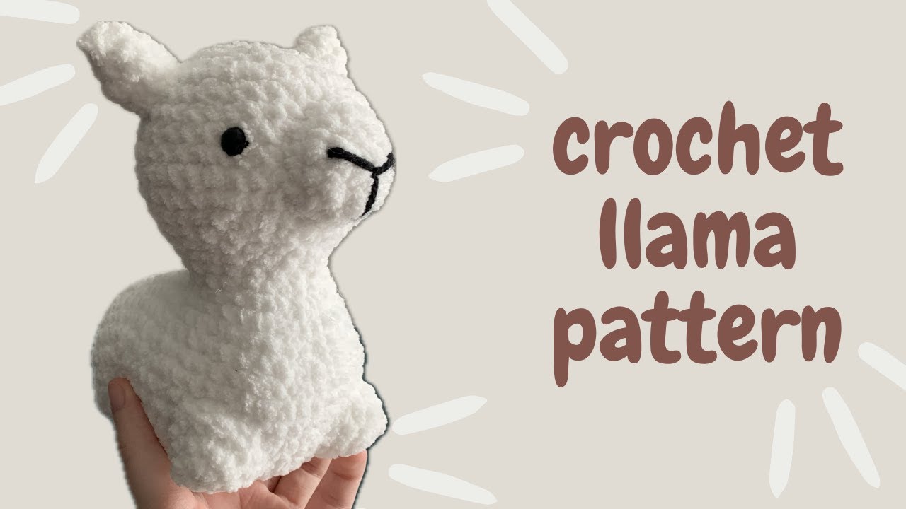 Alpaca Crochet Pattern