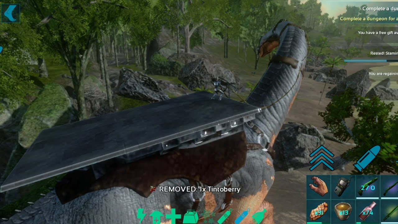 Unlimited Wood, Thatch & Berries| Ark Survival Evolved - YouTube