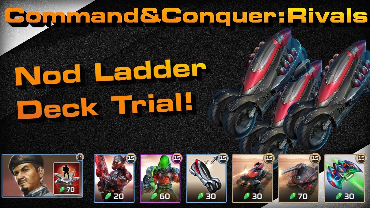 C&C Rivals: Nod Ladder Deck Trial! - YouTube