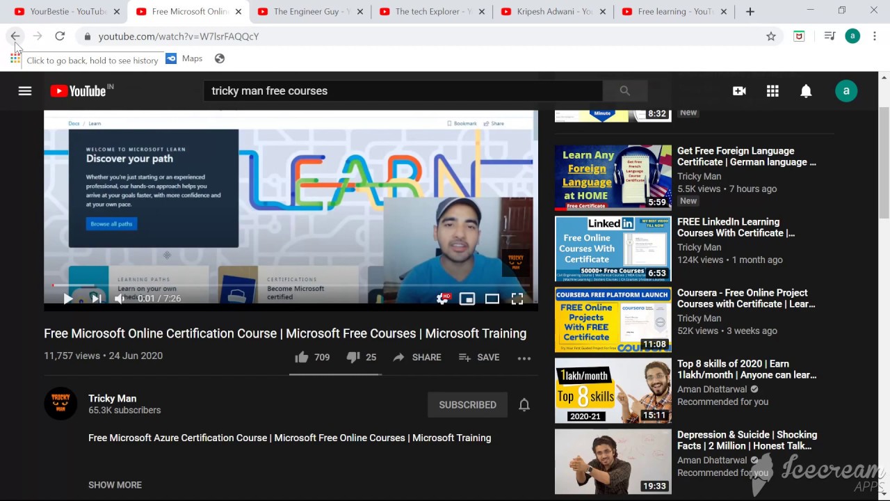 BEST 5 INFORMATIVE CHANNELS ABOUT FREE COURSES AND CERTIFICATES ALONG ...