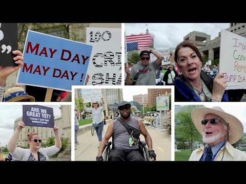 50501 May Day Protest @ Indiana Statehouse - YouTube