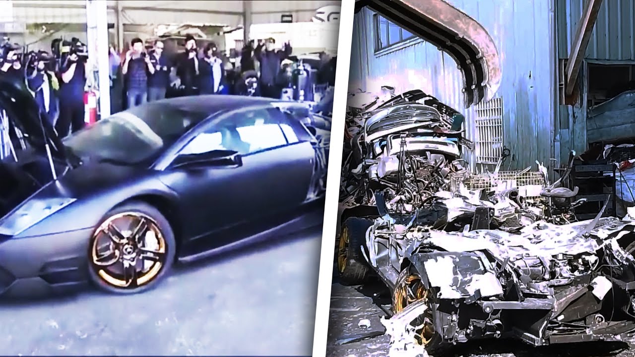 DESTRUYEN LAMBORGHINI EN TAIWAN PARA QUE DUEÑO APRENDA LA LECCIÓN ...
