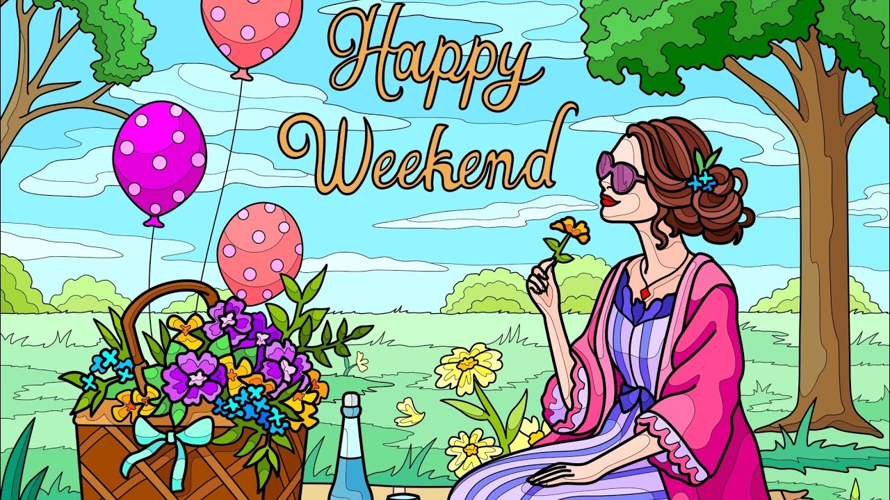 Happy Weekend #paintbynumbers #colorwithme #heycolor #relaxing # ...