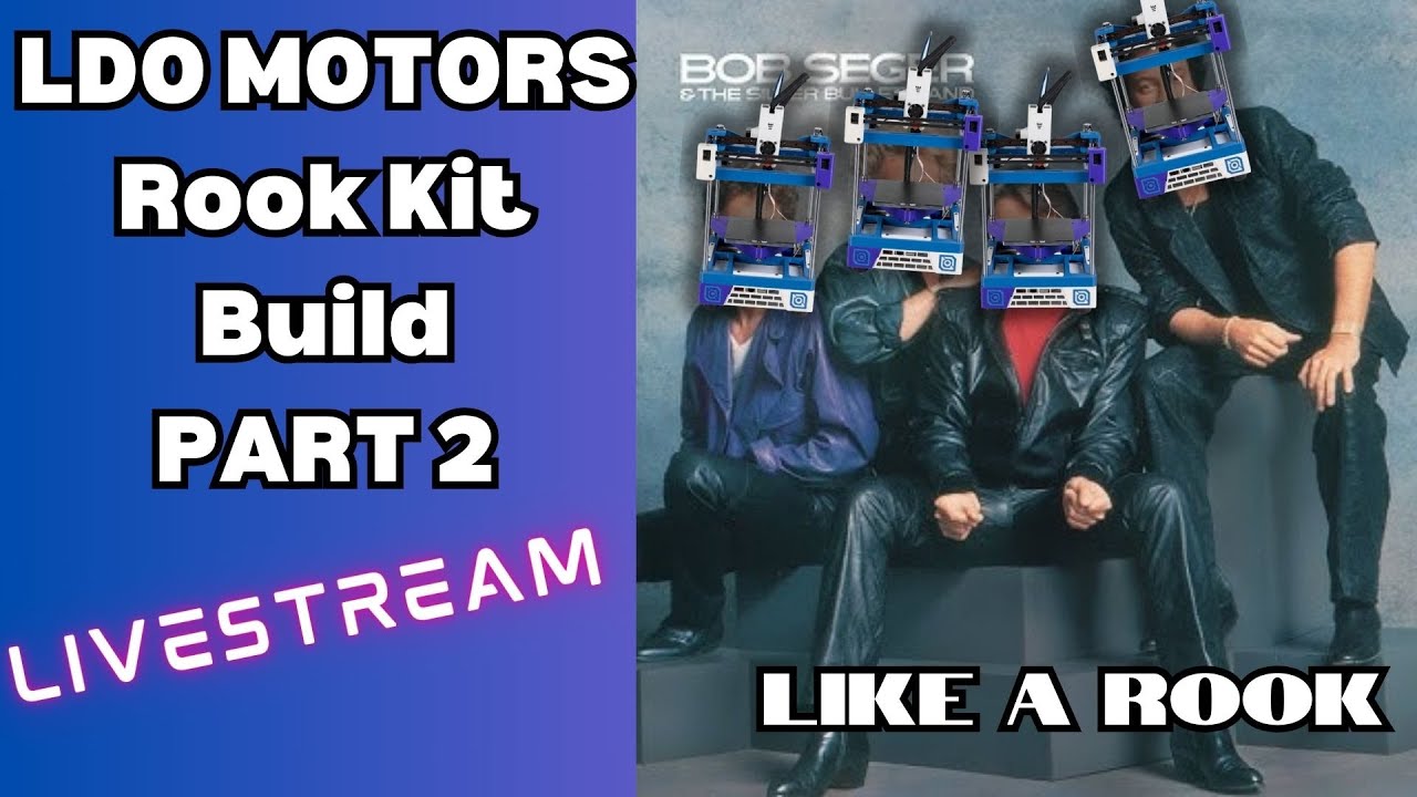 Lets Build a ROOK! -LDO KIT build part 2 #3dprinting #livestream - YouTube