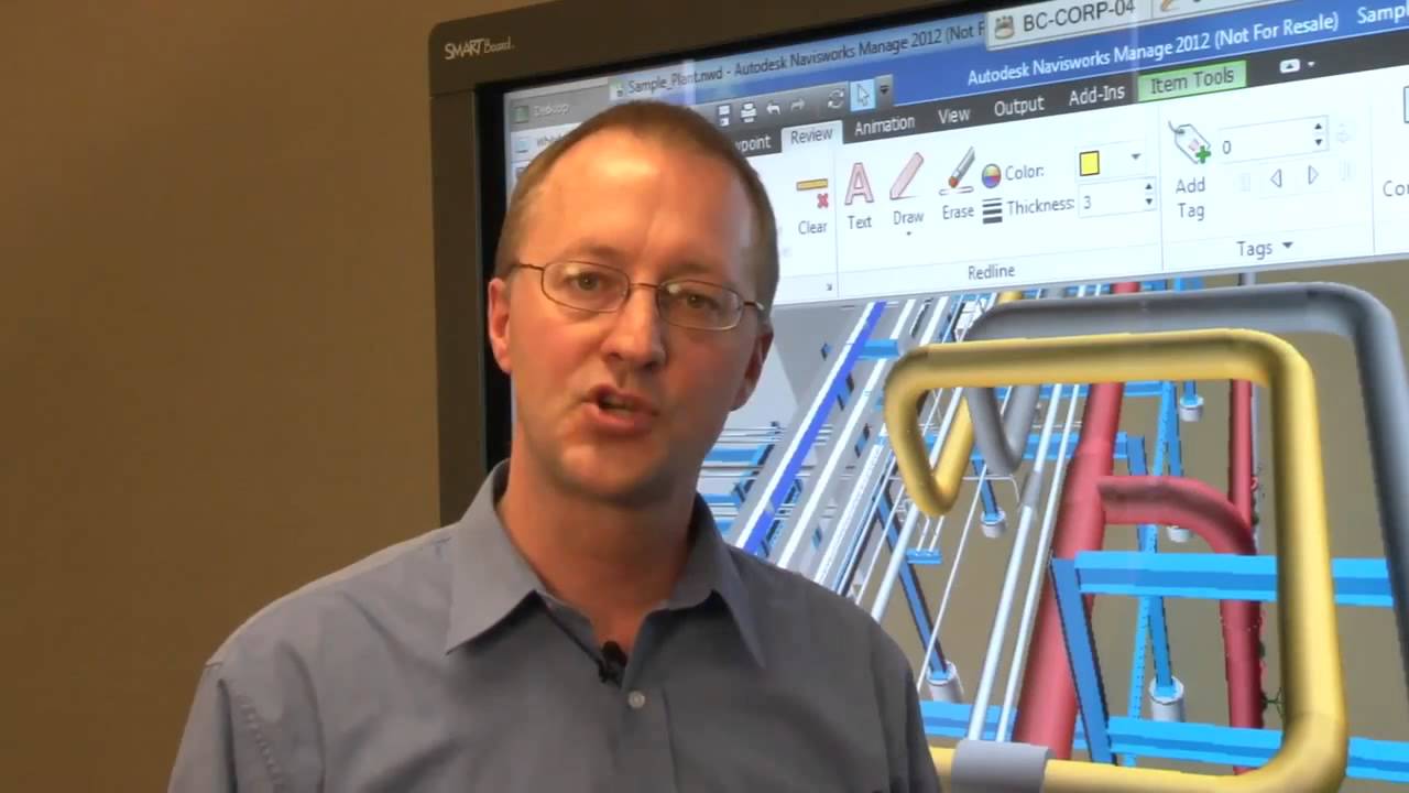 SMART Board integration with Autodesk Navisworks - YouTube