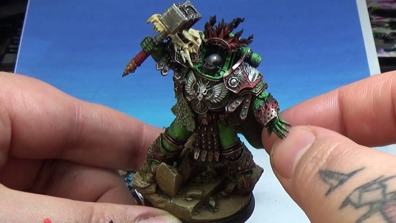 Warhammer 30k Vulkan Primarch of The Salamanders Showcase - YouTube