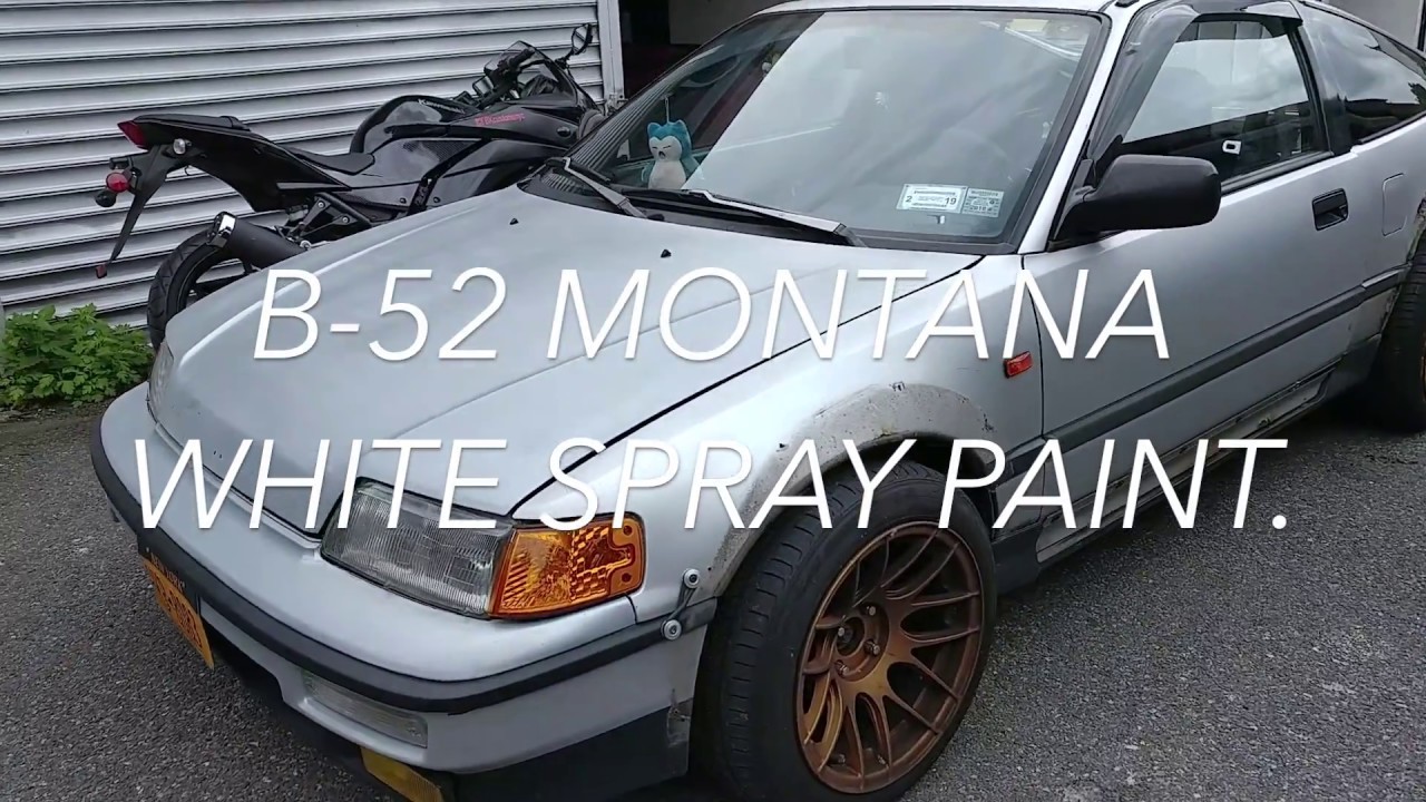 PAINTING A 89 CRX WITH SPRAY CANS!??!PT1 - YouTube