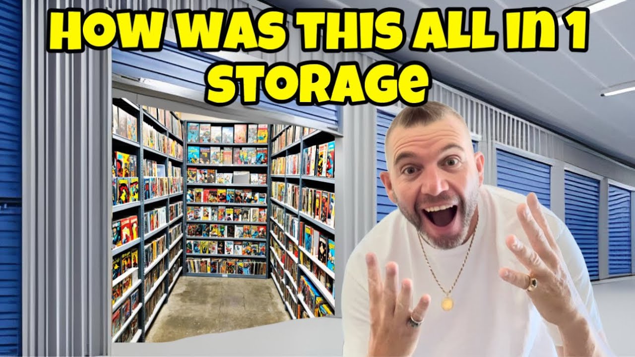 How was this All in 1 Storage FOUND INSANE COMIC COLLECTION in Abandone ...