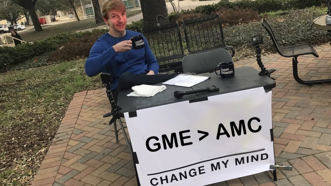AMC is not the real MOASS, GameStop GME is, Change my Mind - YouTube