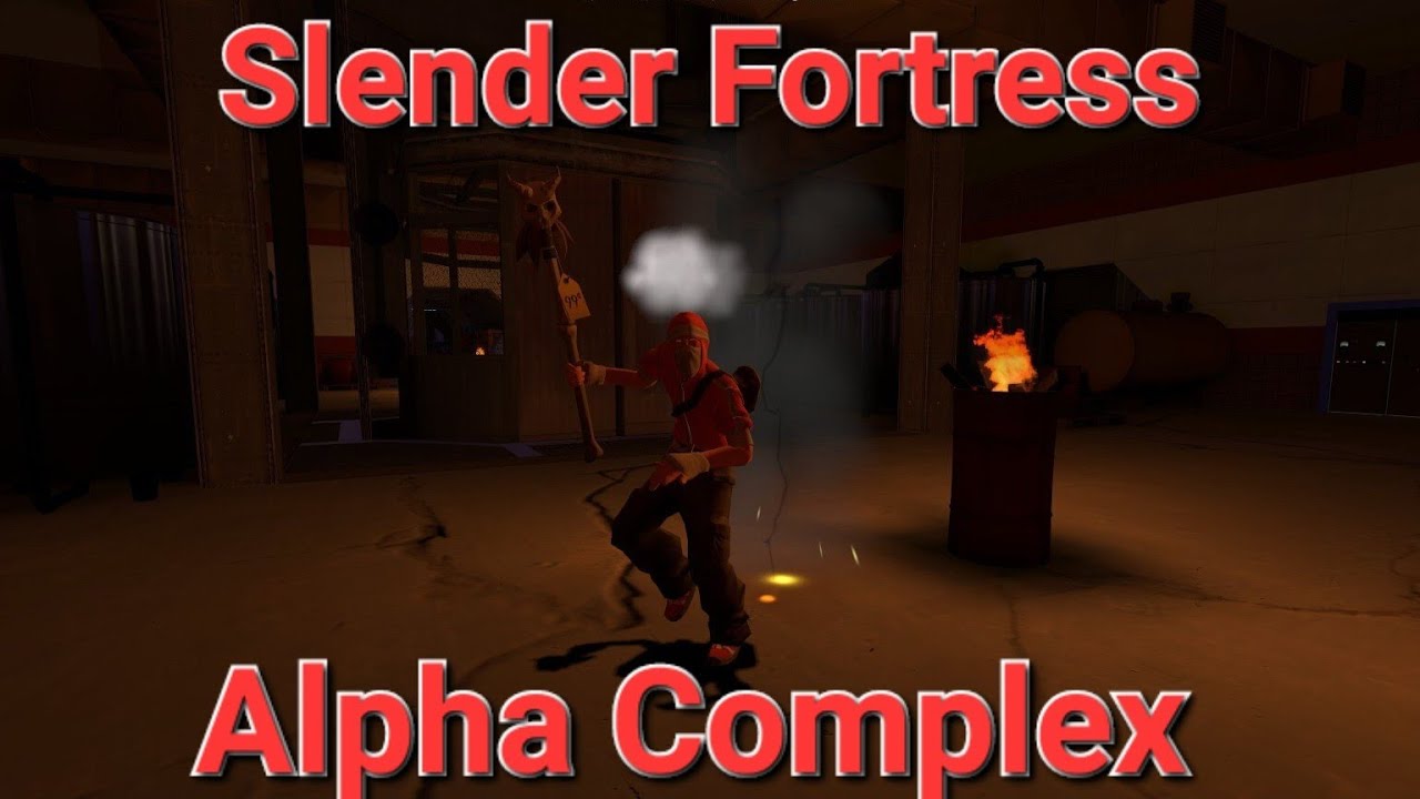 TF2 Slender Fortress Alpha Complex Halloween Gameplay - YouTube