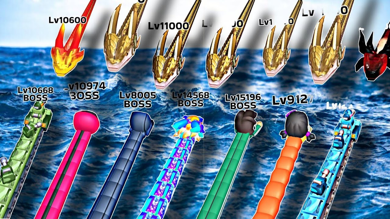 Upgrading to Max Level Snake Clash Gameplay 🐍 - YouTube