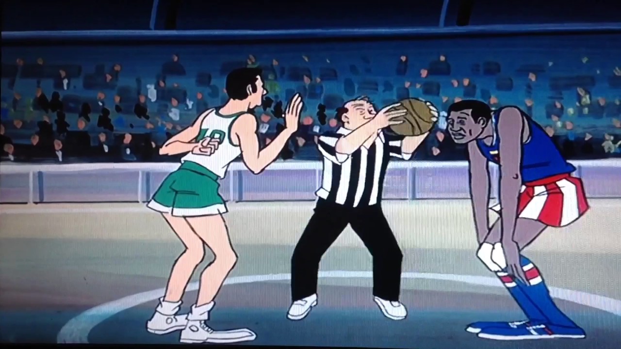 Globetrotters vs Scorpions a basketball game in Scooby-Doo Part 1 - YouTube