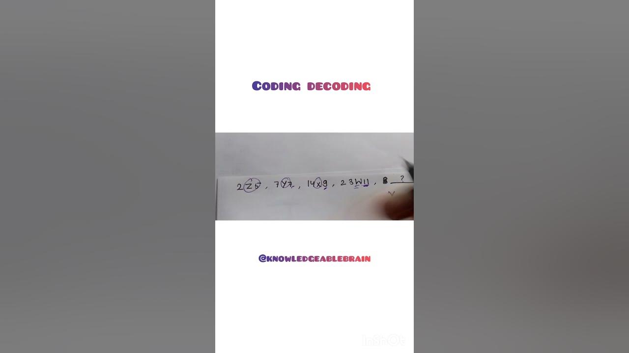 Maths Mathstricks Reasoning Codingdecoding Simplictiontricks Viral India Numberseries