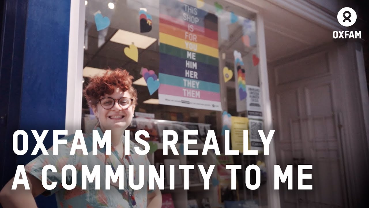 Meet Cooper - "Oxfam is really a community to me" | Oxfam GB - YouTube