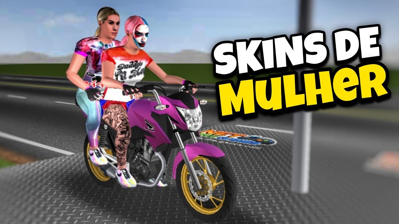 TEXTURA FEMININA PRA COLOCAR NO MOTO WHEELIE 3D - YouTube