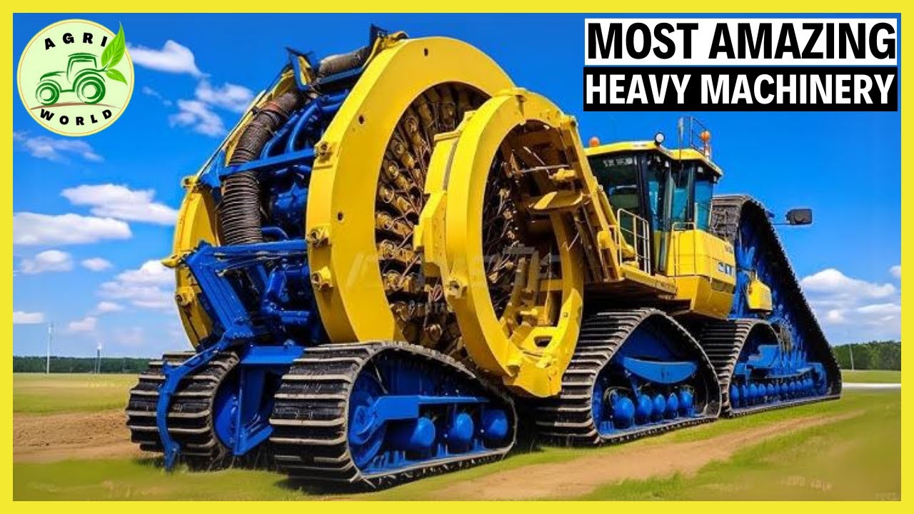 10 The Most Amazing Heavy Machinery In The World - YouTube