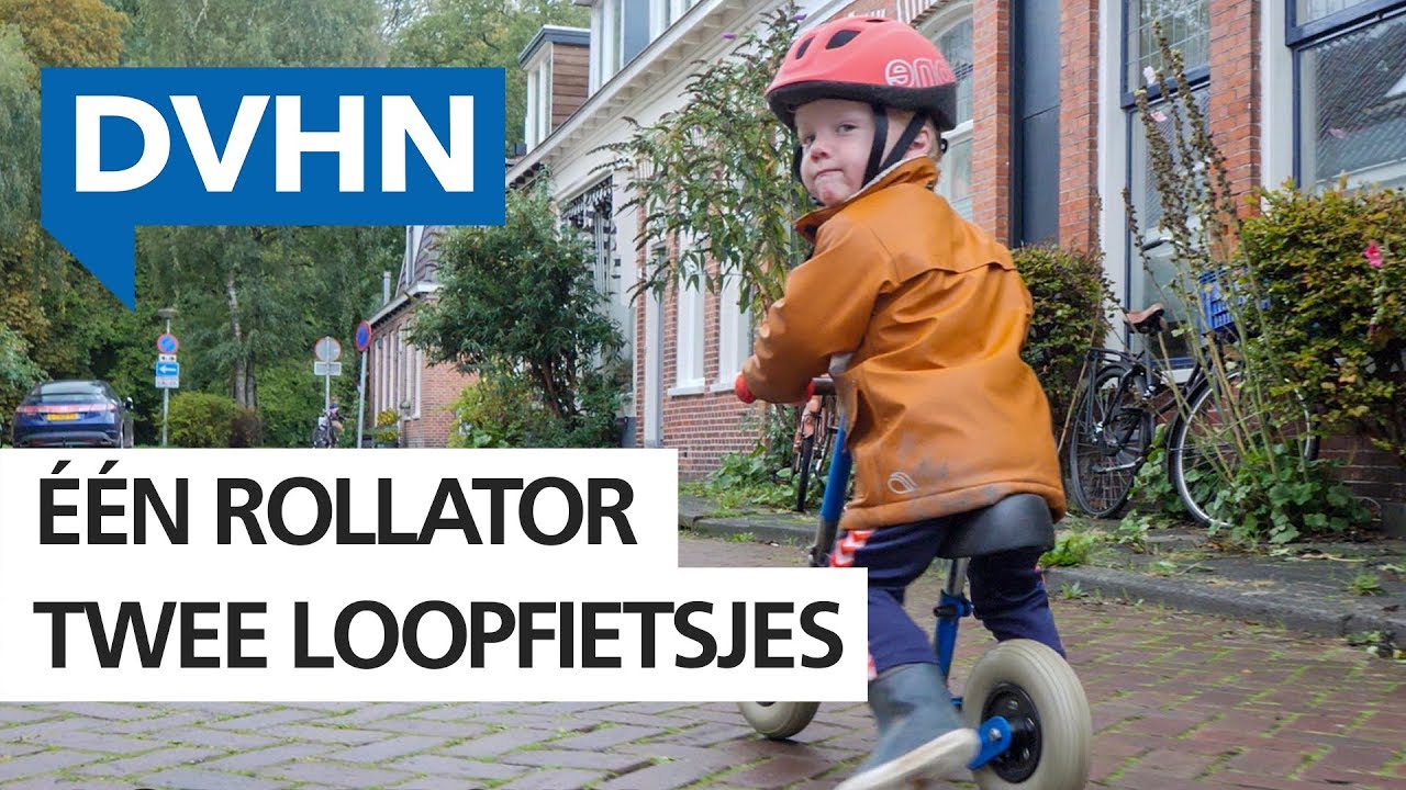 De Matsie: van rollator naar loopfiets - YouTube