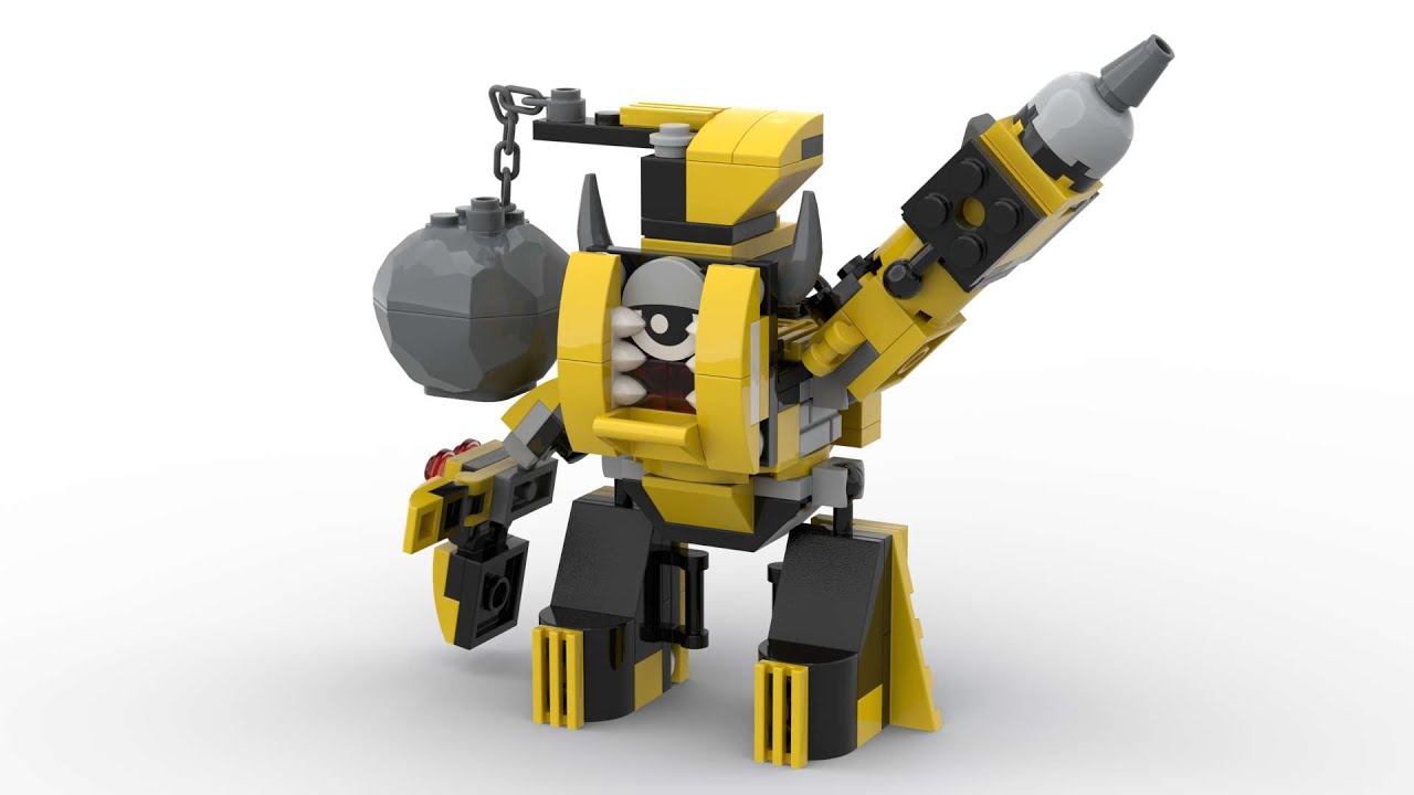 Lego Mixels Weldos Max Speed Build Studio Bricklink LDD by PLegoBB ...