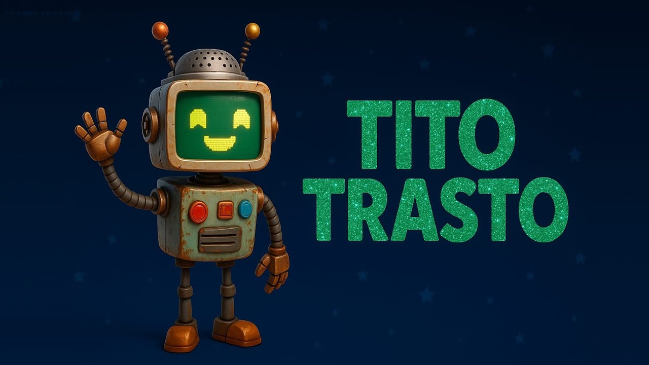 🤖 Tito Trasto: el robot desafinado que arrasa en el PequeShow ⚙️ - YouTube