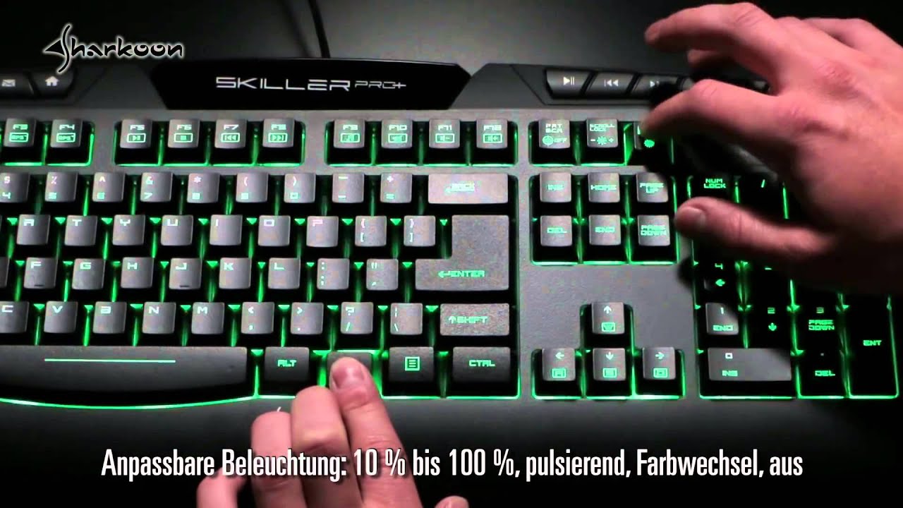 Sharkoon Skiller PRO+ [de] - YouTube