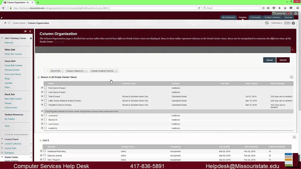 Blackboard Learn: Monitoring Student Activity & Performance P4 - YouTube