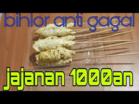 RESEP BIHUN TELUR ( BIHLOR )ANTI GAGAL...!!! JAJANAN 1000AN || BEGINI ...