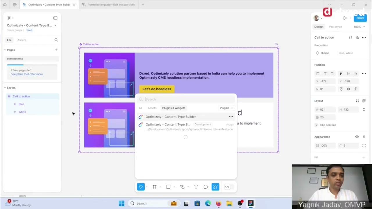 Figma Plugin - Optimizely Content Type Builder - YouTube