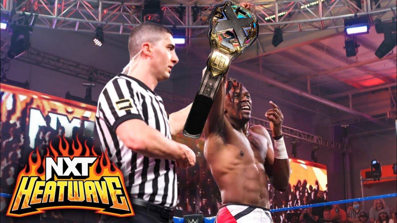 Je'VON EVANS Defeat TRICK WILLIAMS & Wins NXT Championship At NXT ...