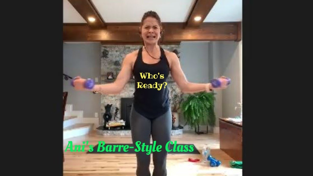 April 4, 2020 - Barre-Style Class - YouTube