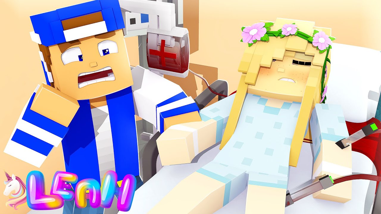 Little Leah IS IN A COMA... Minecraft - YouTube
