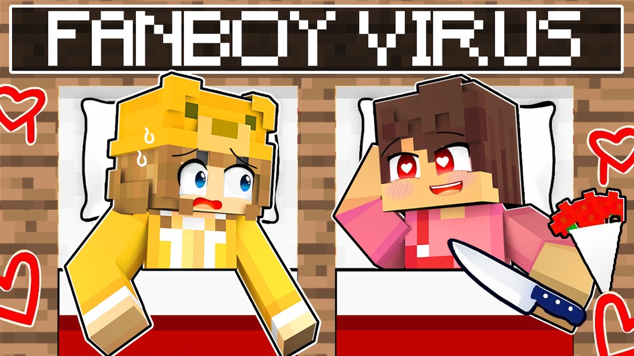 Infected by a CRAZY FANBOY in Minecraft! - YouTube