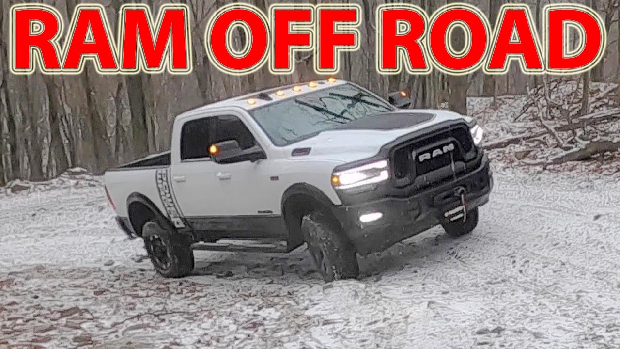 2020 Dodge Ram 2500 Power Wagon 4x4 Off Road Mountain Trail Run - YouTube